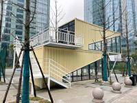 China Safe Installed Modular Steel Design Customized Portable Flat Pack For Luxury Living for sale