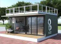 China Hotel Flat Pack Container House Portable and Customizable Accommodation Solution for sale