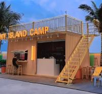 China Hotel Flat Pack Container House Portable and Customizable Accommodation Solution for sale