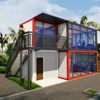 China Portable Flat Pack Homes Ideal For Hotel And Office Container House for sale