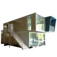 China Customized Color Transportable Flat Pack Homes Container House for sale