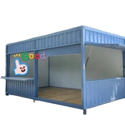 China Modern Container Portable House Flat Pack Folding Fast Install With Steel Door for sale