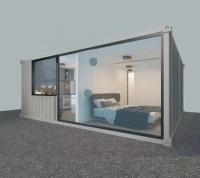 China Modern Container Portable House Steel Flat Pack Folding Containers for sale