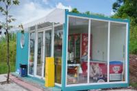 China Modern Container Portable House Steel Flat Pack Folding Containers for sale