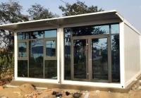 China Contemporary Steel Structure Portable Prefab Folding Container House For Living for sale