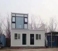 China Contemporary Design Style Steel Structure Portable Prefab Folding Container House for sale