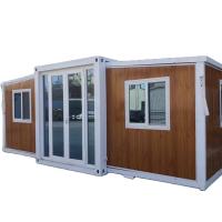 China Modern Multi Function Prefabricated Container House With 2 Expandable Bedrooms for sale