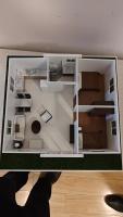 China Modern Multi Function Prefabricated Container House With 2 Expandable Bedrooms for sale