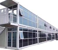 China Detachable Office Mobile Flat Pack House With Modern Design Recyclable Materials for sale