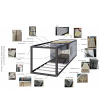 China Expandable Home Flat Pack Container Mobile Living Container House for sale