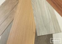 China Waterproof Peel and Stick Vinyl Flooring 1.2mm Thick Slip Resistant Wood Grain Planks for sale
