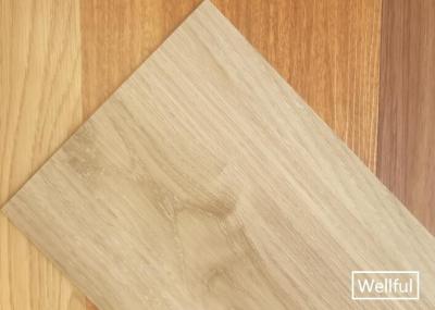 China Fire Resistant Wooden LVT Flooring 152.4mm x 914.4mm Waterproof Dry Back Vinyl Tile for sale