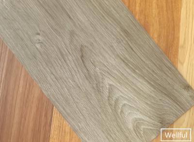 China LVT Vinyl Flooring 1.8mm Wear Layer 0.07mm Fire Resistance Bf1 Wood Plank for sale