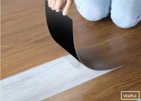 China Resilient Wooden PVC Tile Flooring 2.0mm Thickness 0.07mm Wear Layer Slip Resistance for sale