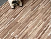 China 2.0mm LVT Vinyl Flooring Oak Wood Walnut Wood Waterproof Fire Resistant B1 for sale
