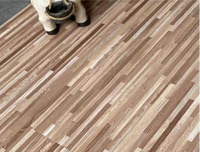 China 2.0mm LVT Vinyl Flooring Oak Wood Walnut Wood Waterproof Fire Resistant B1 for sale