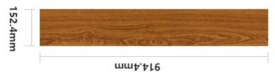 China PVC Wooden Flooring 6x36 8x48 0.07mm 0.1mm Wear Layer Commercial LVT for sale