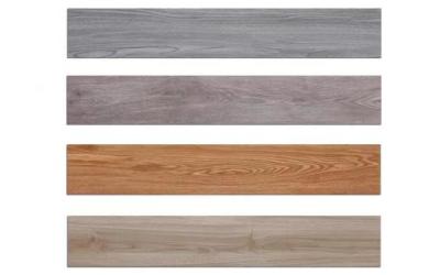 China Waterproof And Fire Resistant LVT Vinyl Flooring With Smooth Edge for sale