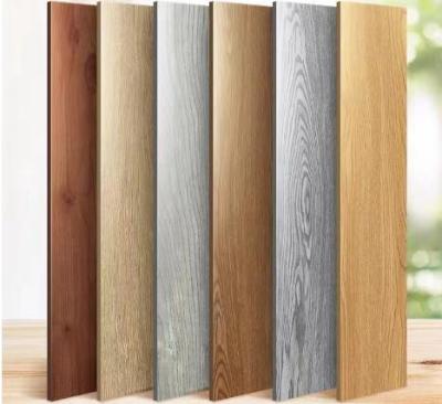 China Plank And Tile LVT Vinyl Flooring Flat Edge Type Glossy And Matt Finish for sale