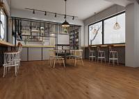 China 2.0mm LVT Vinyl Flooring Commercial Anti Slip UV Coating 6x36 7x48 Custom Sizes for sale