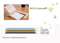 China 1.8mm Self Adhesive LVT Flooring 6x36 Inch Wood Grain Vinyl Plank for sale
