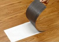 China Commercial Self Adhesive LVT Flooring 2.0mm Wood Vinyl Plank 152.3x914.4mm for sale