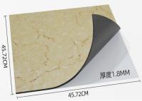 China Self Adhesive Marble Vinyl Flooring 18''×18''×1.8mm for sale