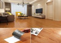 China Self Adhesive Vinyl Plank Flooring 2.0mm 152.4mmx914.4mm Wear Layer 0.07mm for Construction for sale