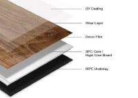 China Interlock 6×36inch SPC Vinyl Flooring 5.0mm for sale