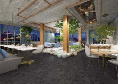 China 2mm Marble Effect LVT Flooring 457.2mm x 457.2mm Waterproof Vinyl Tile for sale
