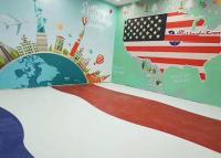 China 5mm Vinyl Gym Flooring Roll 1.8m x 15m for Sports Courts for sale