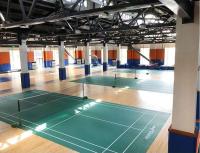 China Polyethylene Layer 6mm 15m×1.8m Vinyl Gym Flooring for sale