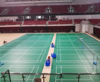 China Anti Slip 6.0mm Vinyl Gym Flooring 15m Per Roll Wear Resistant PVC Sports Flooring for sale