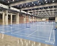 China Waterproof Resillient  15meters/Roll Vinyl Gym Flooring for sale