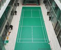 China Green Blue 1.8 Meter Width 5.0mm Vinyl Gym Flooring for sale