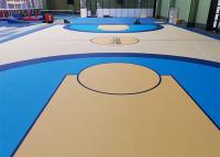 China GB/T 20394 Wear Resistant Vinyl Sports Flooring 5mm for Basketball Court Gym Roll for sale