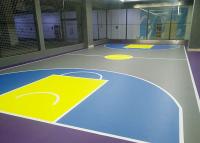 China GB/T 20394 Wear Resistant Vinyl Sports Flooring 5mm for Basketball Court Gym Roll for sale