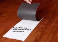China Self Adhesive PVC Plank Flooring 1.5mm Waterproof Anti Corrosion 6x36 for sale