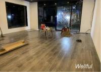 China Interlock PVC Plank Flooring UV Coating Wooden Effect Flooring 7.25