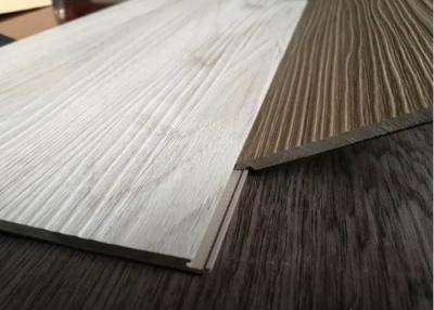 China Rigid Core SPC Interlock Vinyl Flooring 4.0mm Thick Waterproof Click Lock for sale