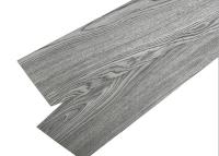 China Commercial SPC Vinyl Plank Flooring 0.3mm Wear Layer Waterproof Grey 4mm Thick for sale