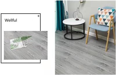 China LVT Flooring Dry Back 1.5mm Thickness Custom Sizes Wood 152.4x914.4mm PVC Commercial Residential for sale