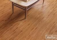 China Matt Gloss LVT Vinyl Flooring 1.2mm Black Bottom Wood Embossed for sale