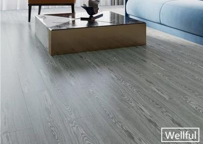 China Nordic Wooden LVT Vinyl Flooring 1.5mm Thickness Extruding Laminated Deep Wood Embossed for sale