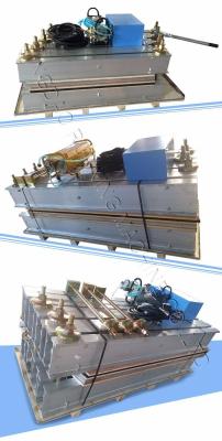 China Portable Conveyor Belt Hot Splicing Machine 800-1200mm Width With Water Cooling for sale