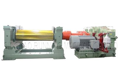 China Professional Rubber Mixing Mill Machine , 90kw Rubber Open Mixing Mill Equipment for sale
