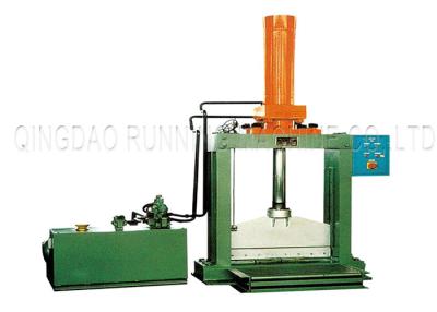 China Xql80 Single Knife Rubber Bale Cutter 160T Work Pressure Easy Maintenance for sale