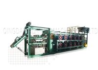 China Energy Saving Rubber Batch Off Cooler Equipment With Rubber Slab Conveying for sale