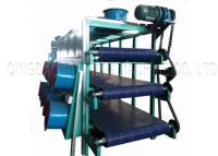 China Low Noise Rubber Batch Off Machine , Conveyor Belt Cooling System Production Line for sale