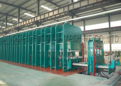 China Electrical Heating Rubber Vulcanizing Press Machine PLC Control for sale